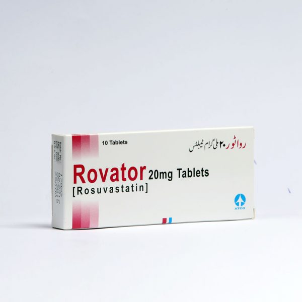 Rovator tablet 20 mg 10's Price in Pakistan- MedicalStore.com.pk